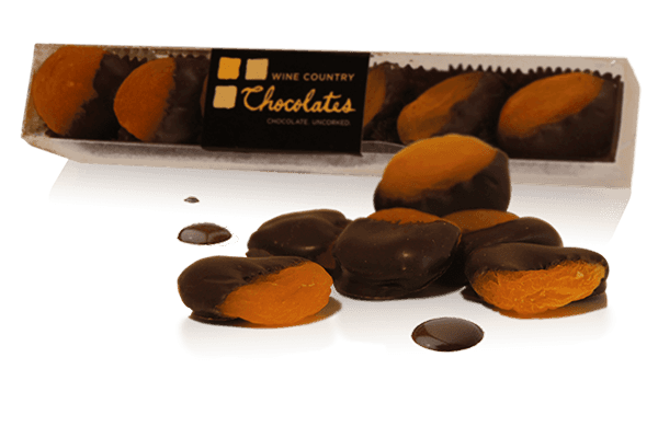 Dark Chocolate Apricots - Wine Country Chocolates